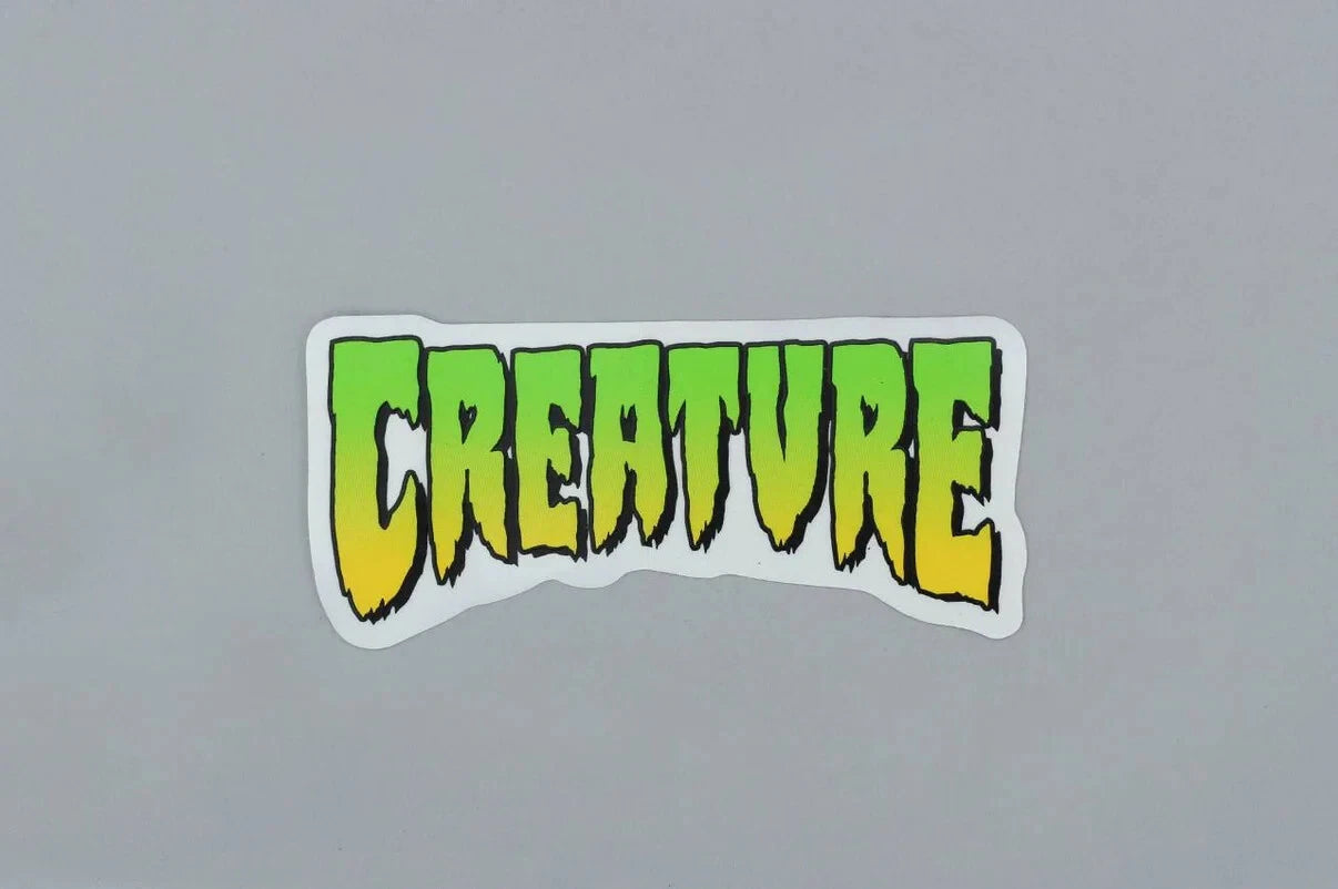 Creature Logo sticker – JANDJSSKATESHOP